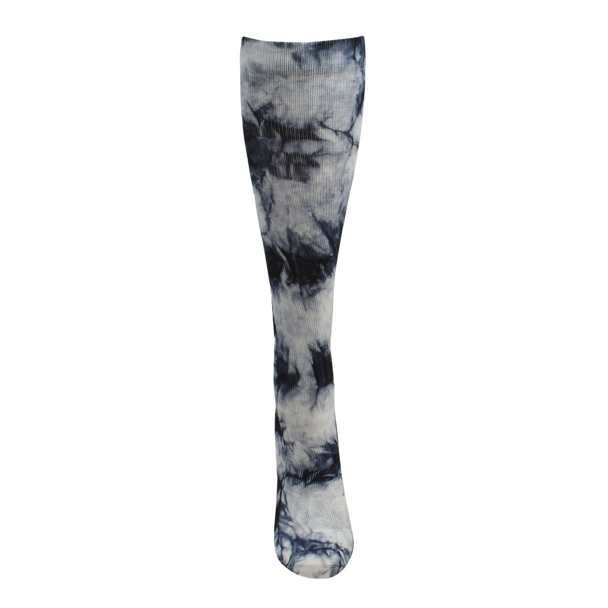 TM92101 Comfort Tie Dye Premium Black/Grey 10-14mmHG Compression Socks ...